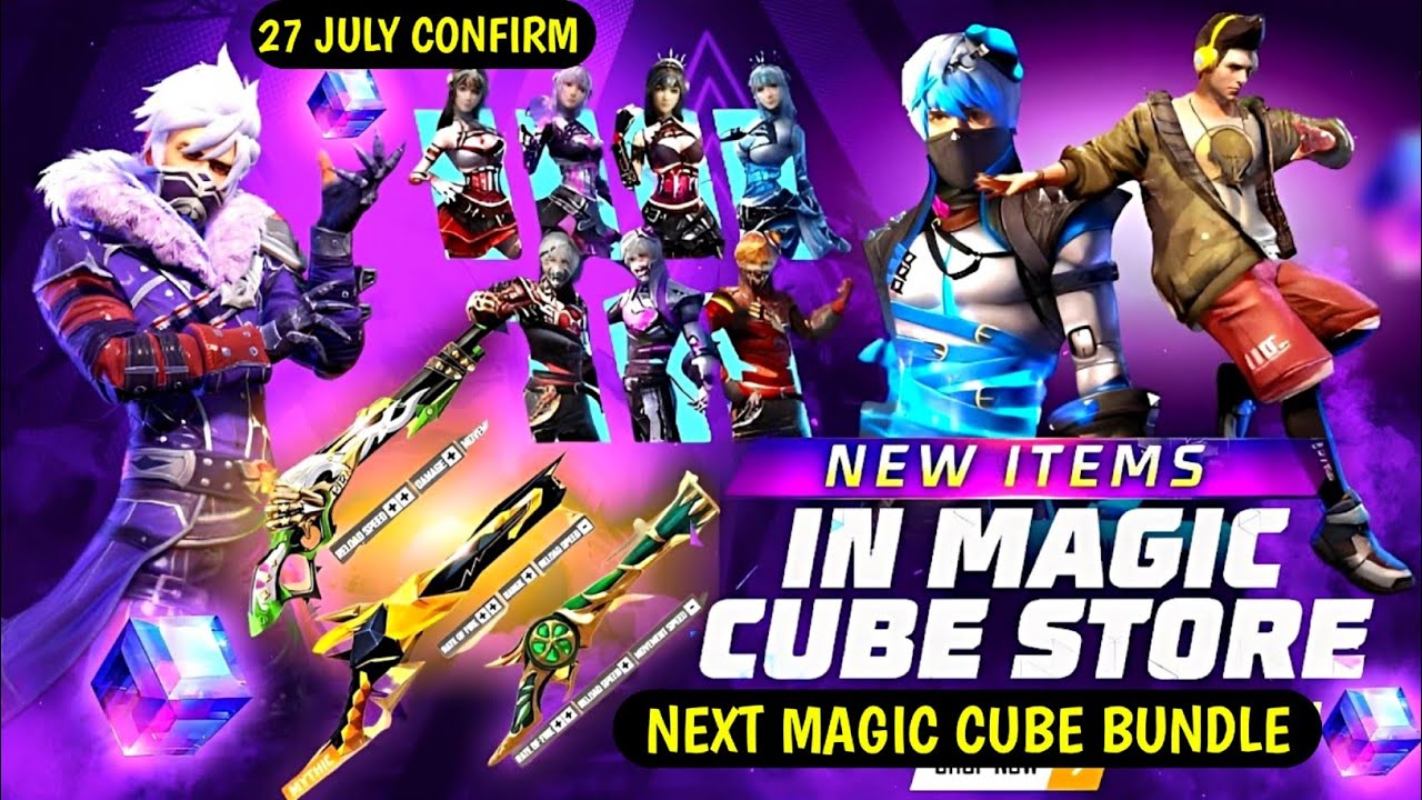 MAGIC CUBE STORE UPDATE, NEXT MAGIC CUBE BUNDLE | FREE FIRE NEW EVENT ...