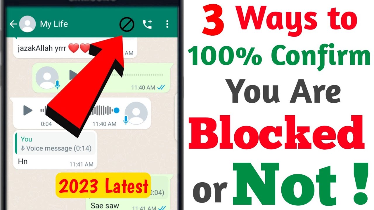 Whatsapp Par Agar Koi Block Kare to Pata kaise karen 2023 | How To Know ...