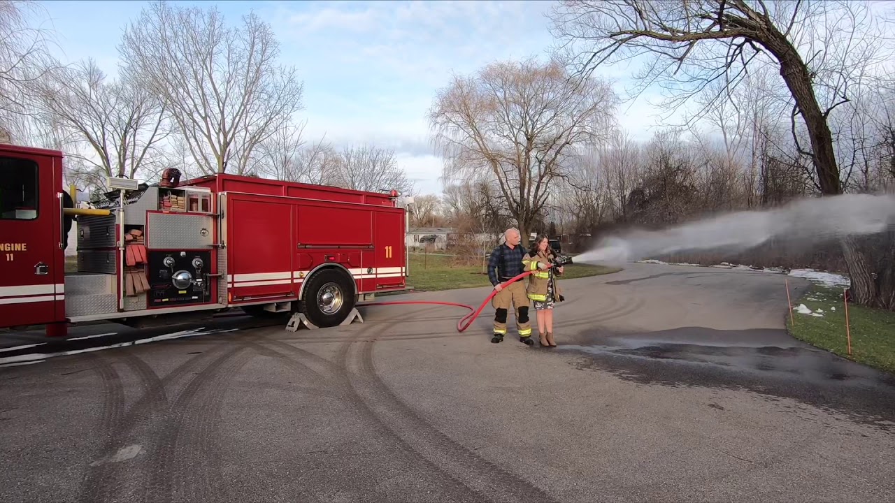 Firefighter Gender Reveal (GoPro Hero 7 Black) - YouTube