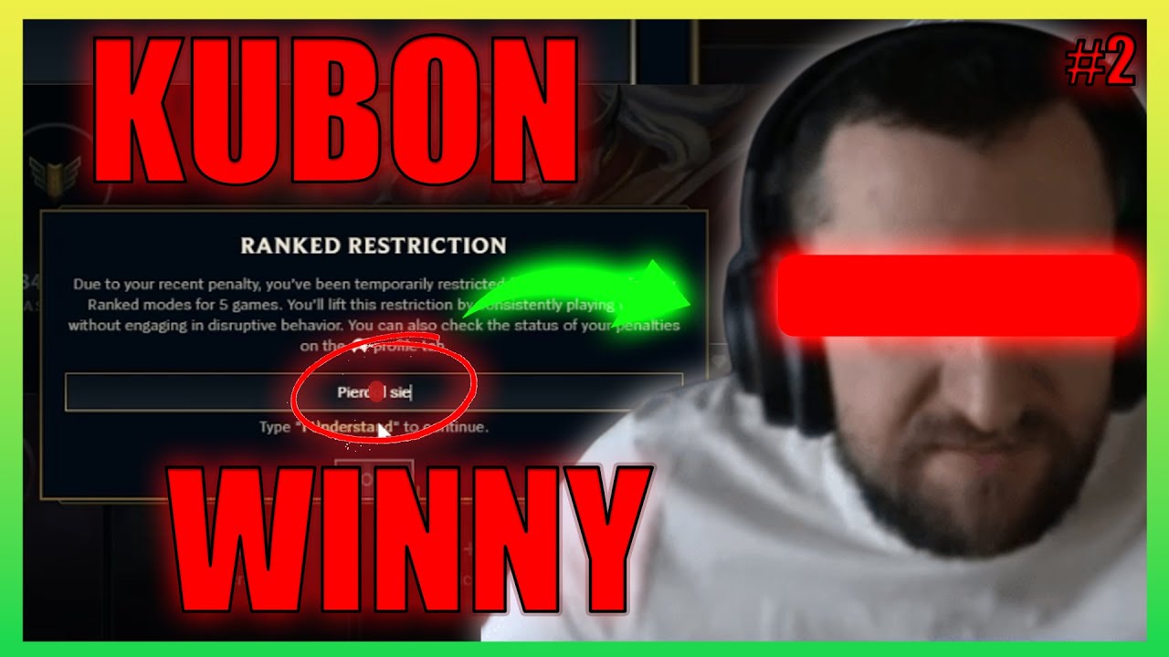KUBON ZBANOWANY ? | RYBSON OSZALAŁ ! | POLSKI TWITCH League Of Legends ...