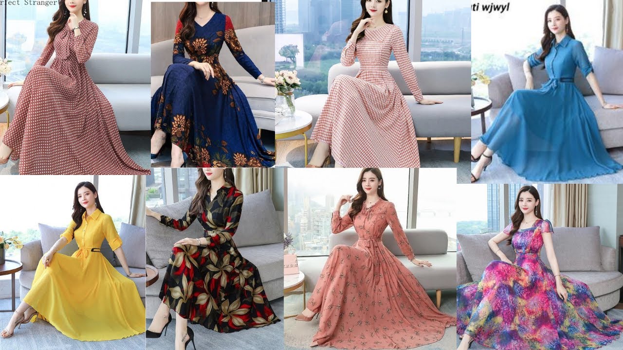 Korean frock design 2021 | korean printed frock design 2021 | Billion ...