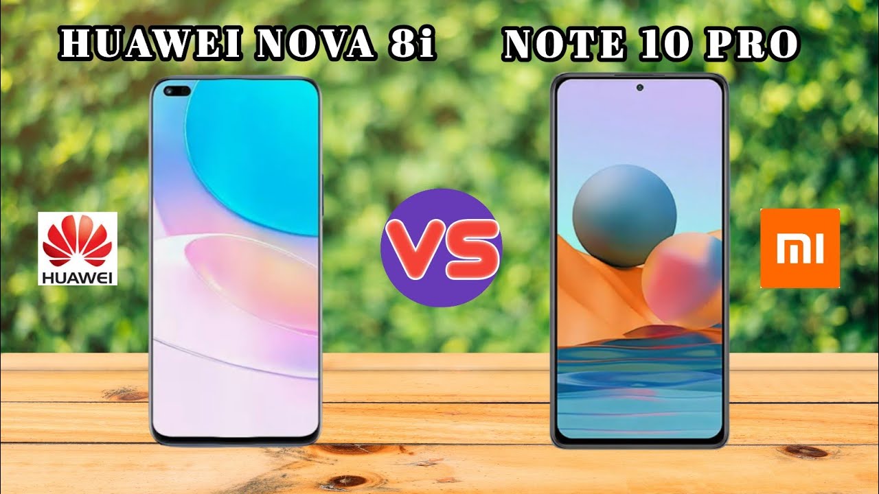 Huawei Nova 8i vs Xiaomi Redmi Note 10 Pro - YouTube