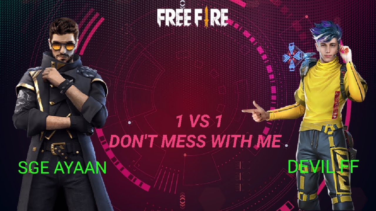 1VS1 WITH DEVIL FF IN CUSTOM ROOM , DON'T MESS WITH ME 👿😈#FREEFIRE #OPGAMEPLAY - YouTube