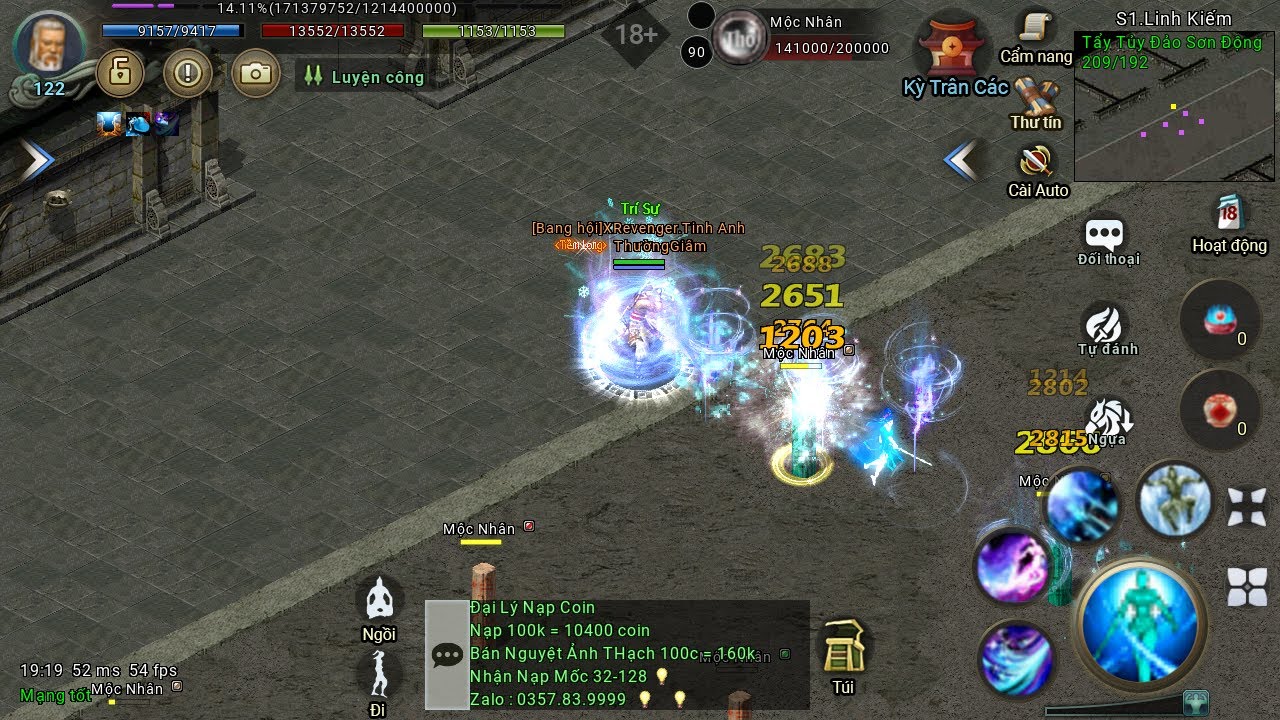 Reviewr Tổng Thể Chiêu Thức & Tăng Điểm Môn Phái ' THÚY YÊN KIẾM ' Tại ...