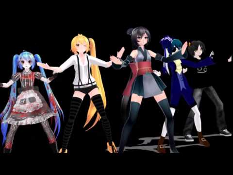 F*ck you (2, ft hatsune miku, bell cipher, Amber, ciel, and KK) [mmd ...