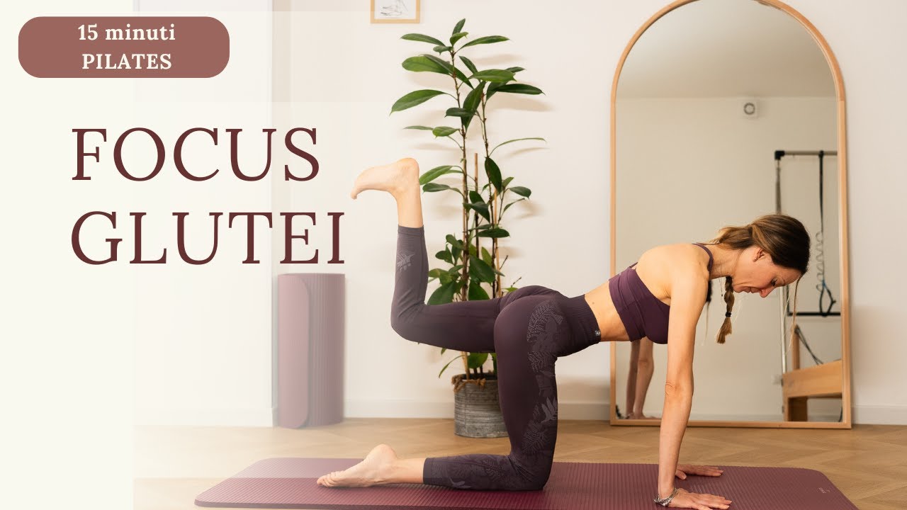 PILATES 15 MINUTI FOCUS GLUTEI 🍑 || PILATES A CASA - YouTube