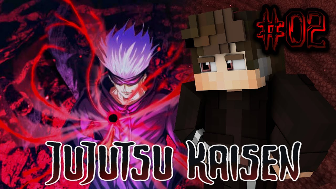 Ich werde zu Satoru Gojo in der Minecraft Jujutsu Kaisen Mod #02 ...
