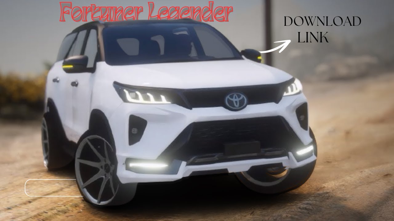 toyota fortuner legender modified | gta 5 mods | mod link - YouTube