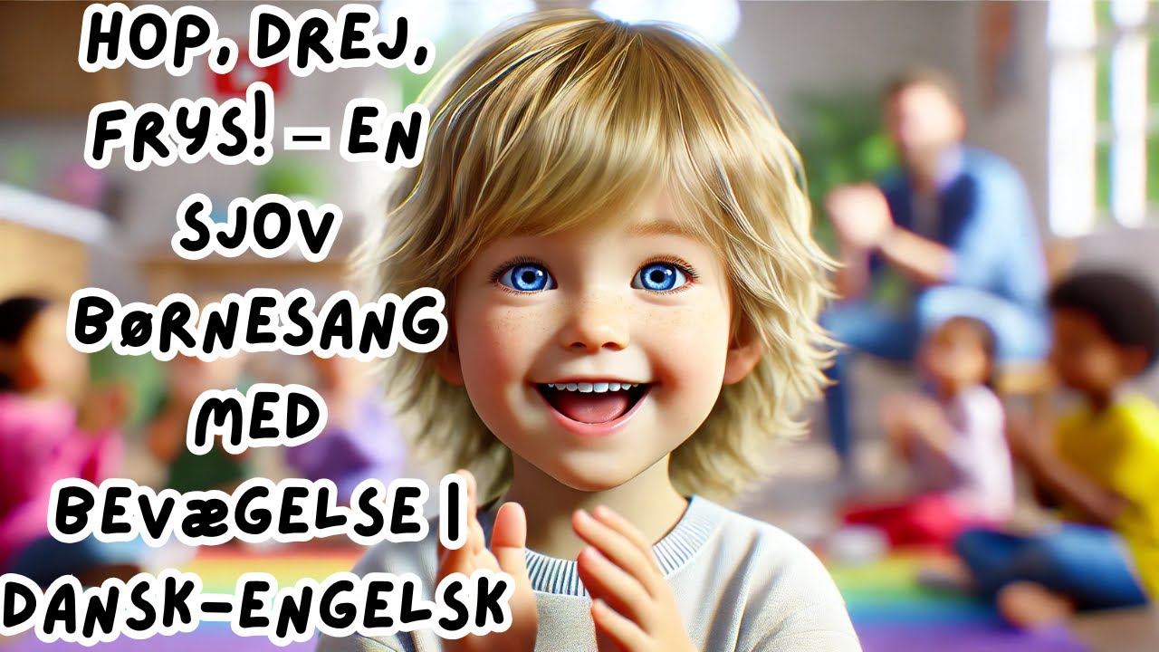 🇩🇰 Danish Song #2 – Klap, Stamp, Hop! – Clap, Stomp, Jump! Version 2 ...