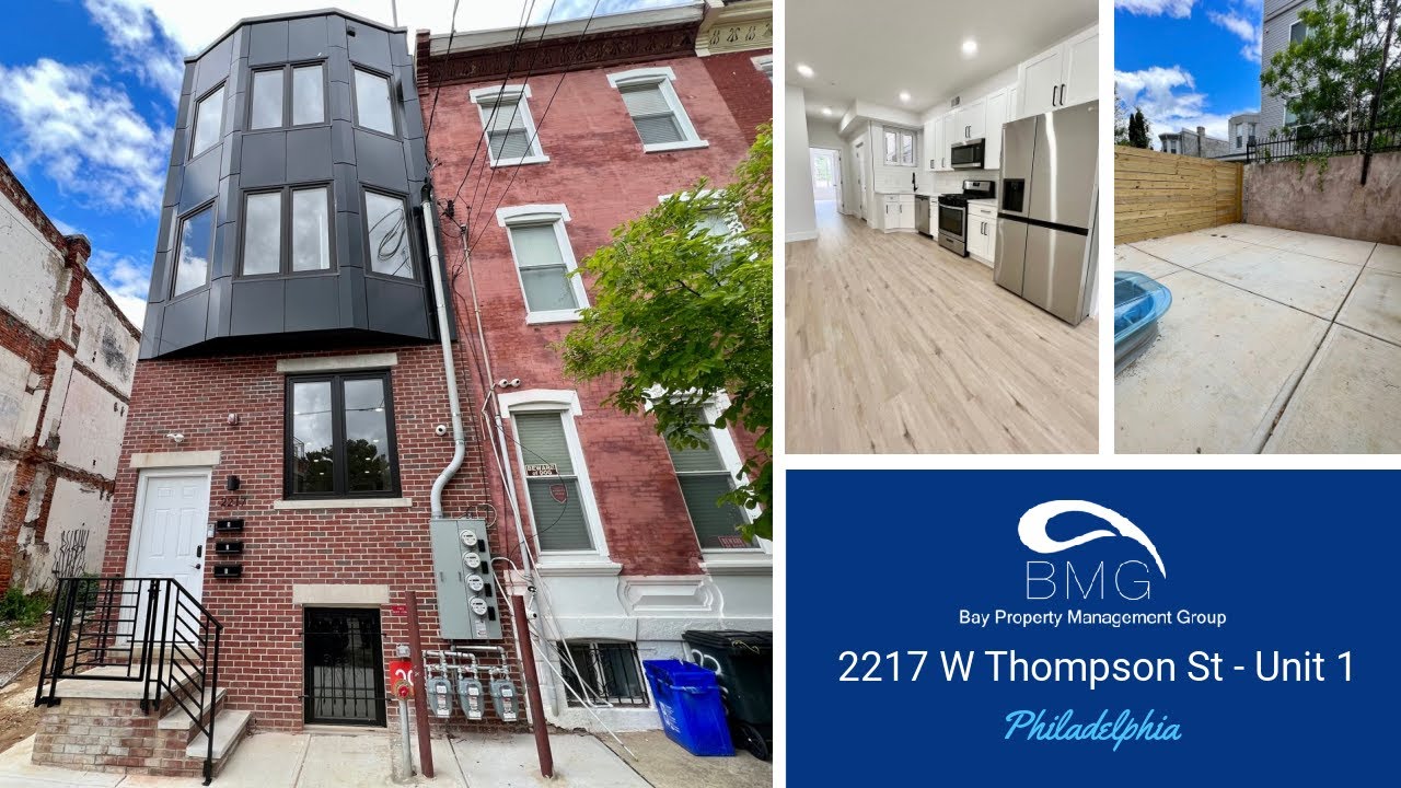 Virtual Tour - 2217 W Thompson St Unit 1 Philadelphia PA 19121 - YouTube