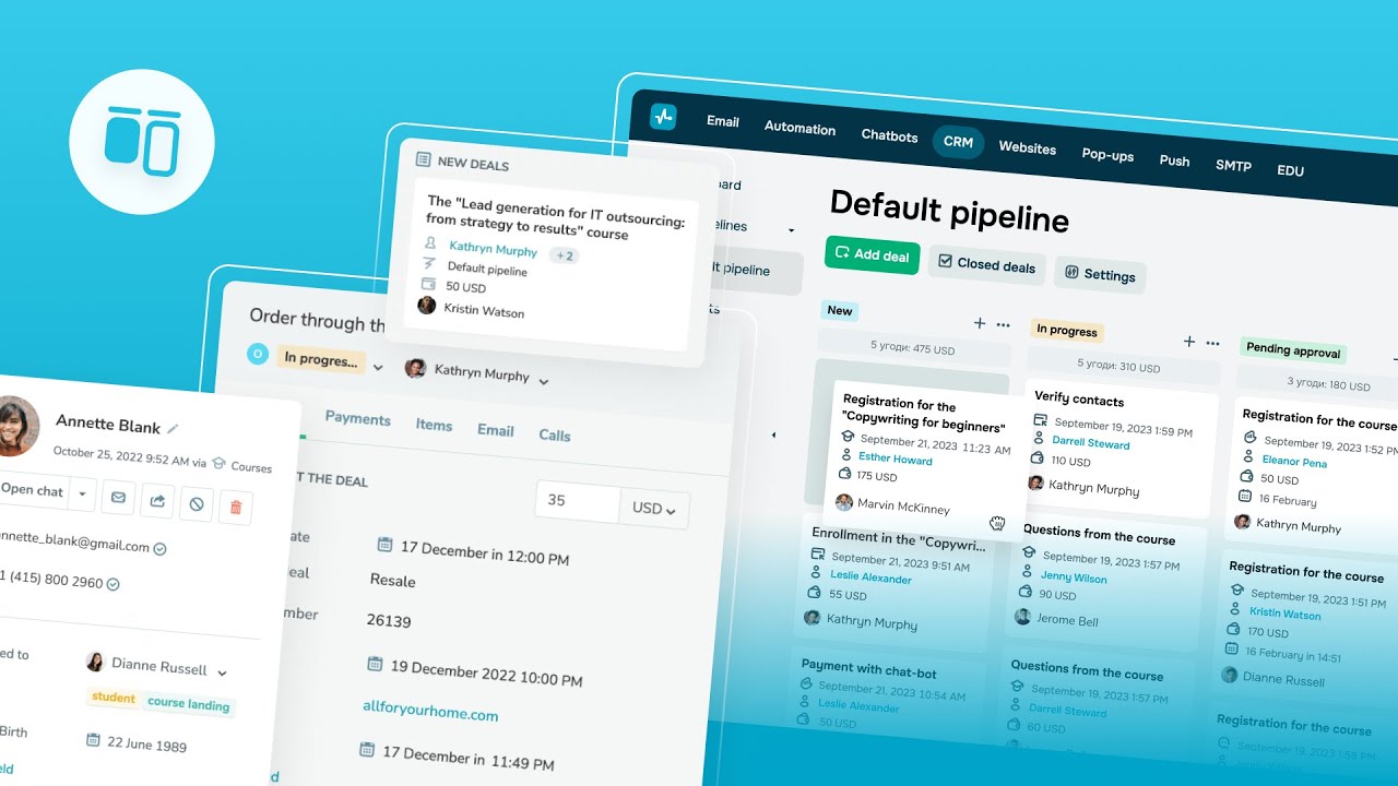 Lesson 33. Pipeline basics. SendPulse Video Training - YouTube