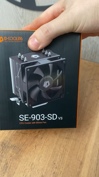 Обзор кулера с OZON за 1100 рублей Id- cooling se 903 sd для x99 - YouTube