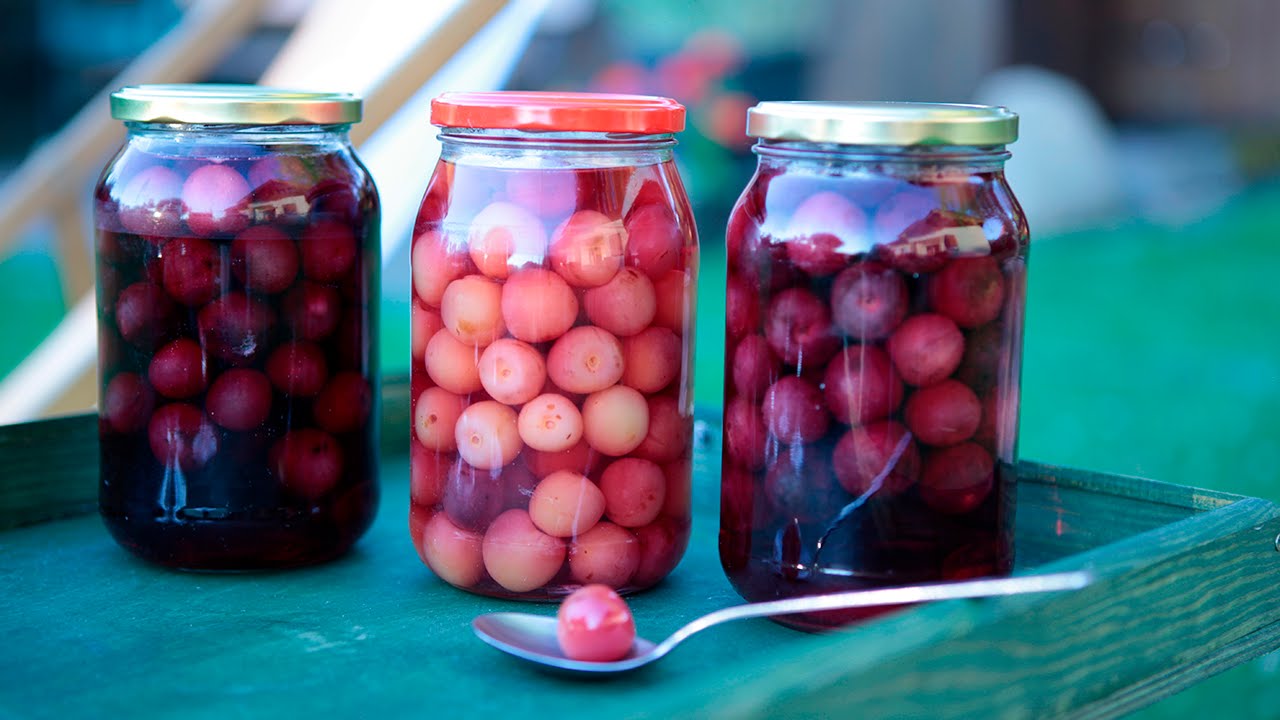 Cómo Preparar Cerezas En Conserva Youtube