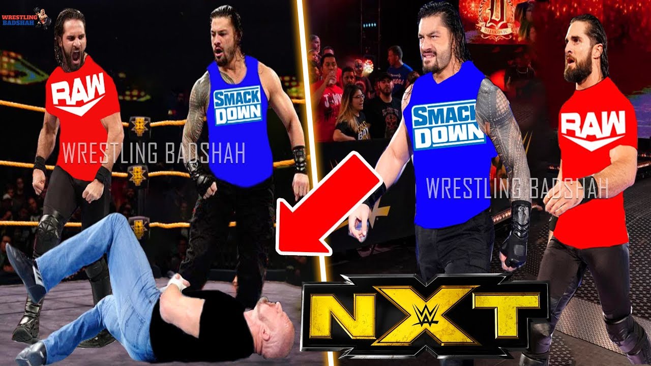 Roman Reigns & Seth Attacks Triple H?! | Raw & Smackdown Invades NXT ...