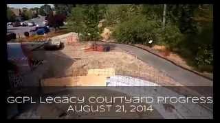 Garden City Library Legacy Courtyard