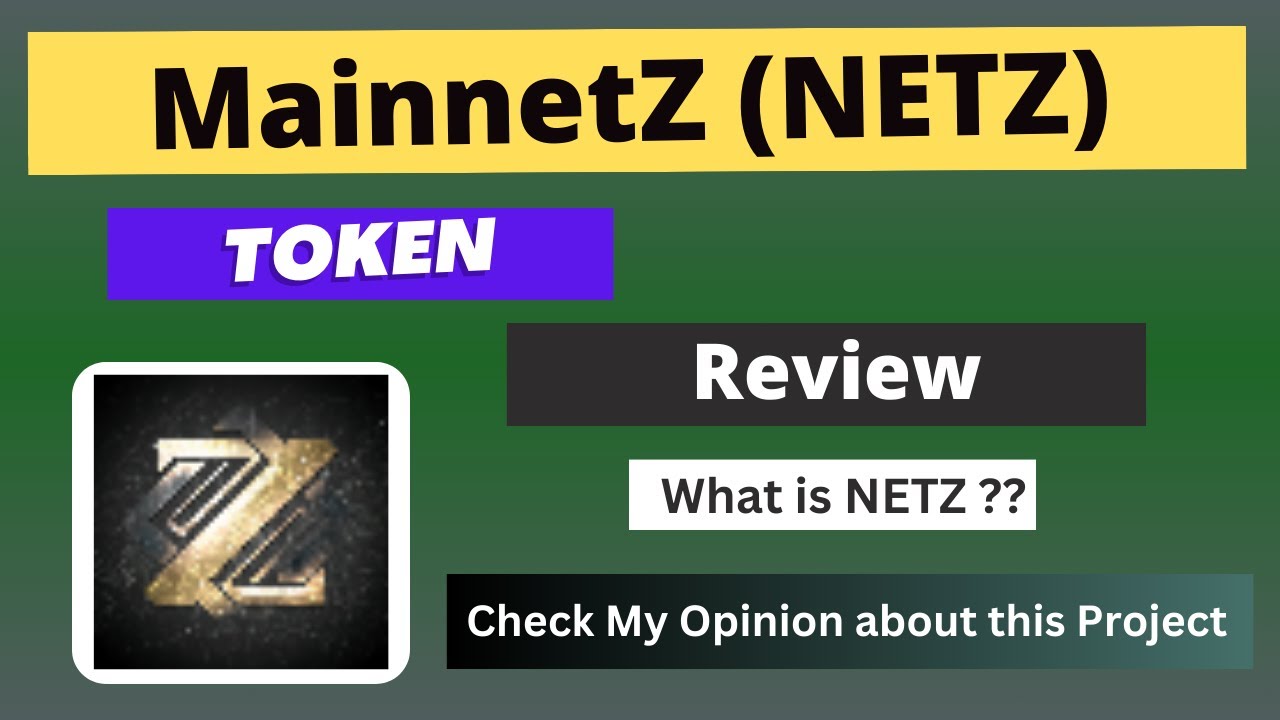 What is MainnetZ (NETZ) Coin | Review About NETZ Token - YouTube