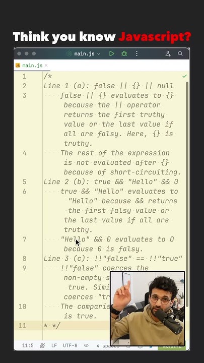 1 Javascript Logical Operator Tricks Youtube