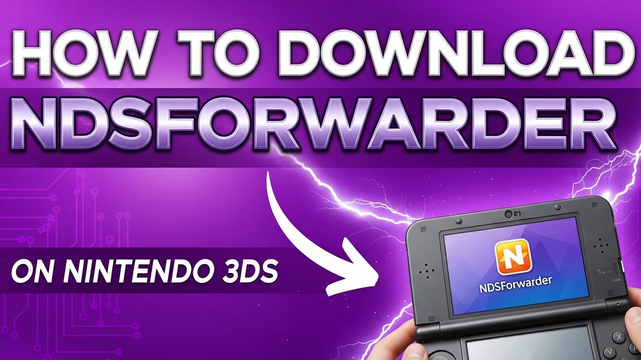 How to download NDS FORWARDER on 3ds - YouTube
