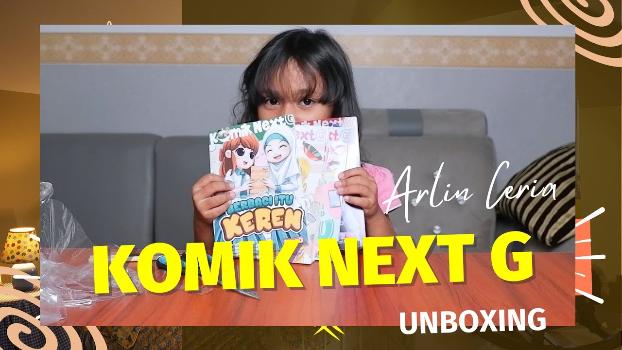 KOMIK NEXT-G KOMIKNYA UNTUK ANAK-ANAK #unboxing #KOMIKNEXT-G - YouTube