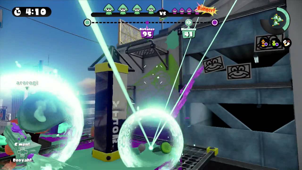 Splatoon - S+ Tower Control United Inklings - YouTube