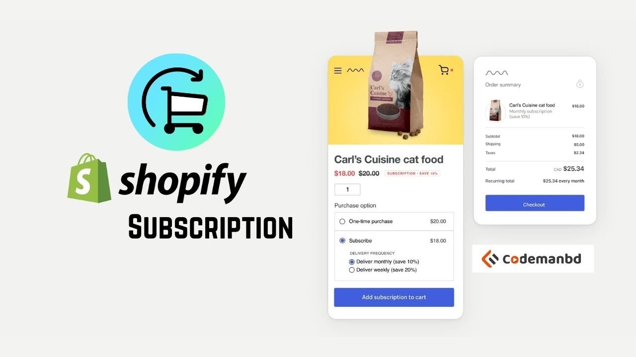 How to Set Up Subscriptions on Shopify (Step-by-Step Tutorial 2025) @minhazul_asif - YouTube