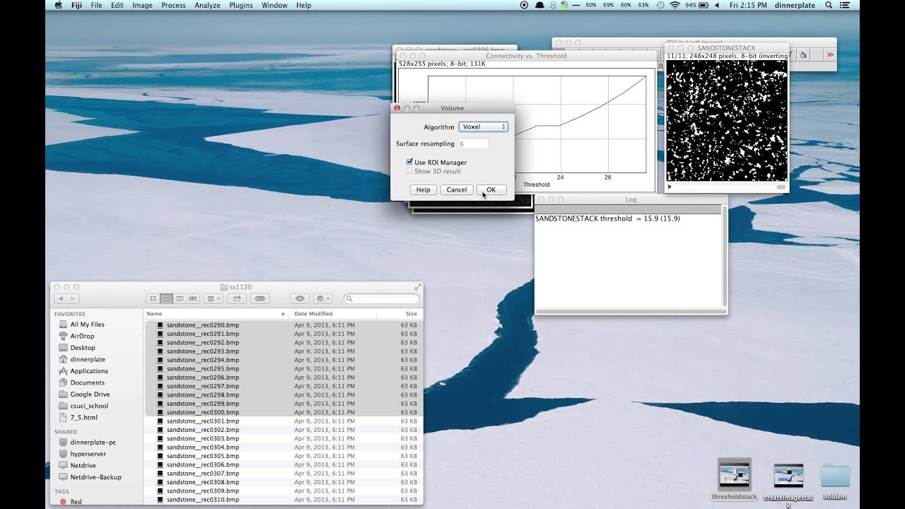 Find the Volume Fraction of an Image Stack - YouTube