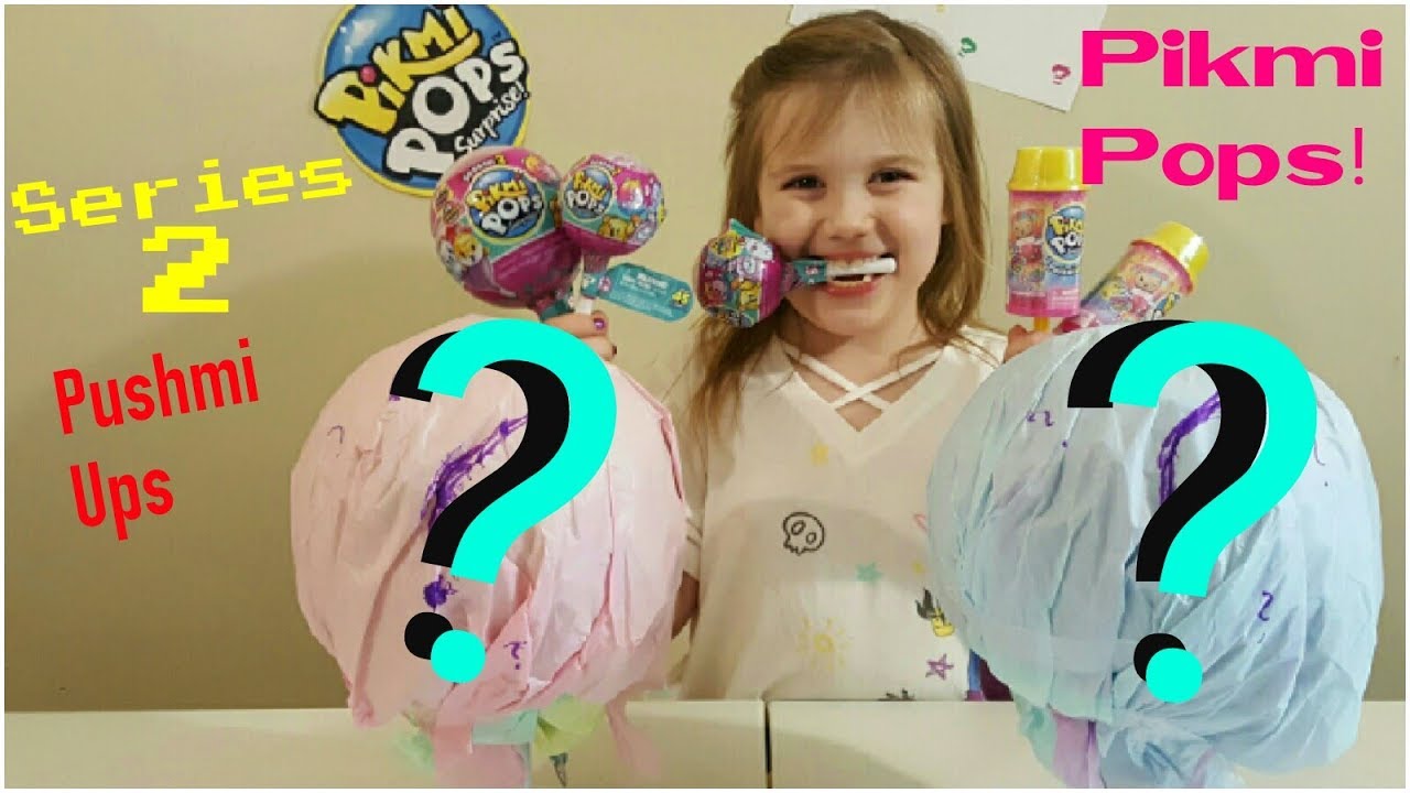 Pikmi Pops RARE Series 2, Pushmi Ups, and Big Pikmi Pop Surprise - YouTube