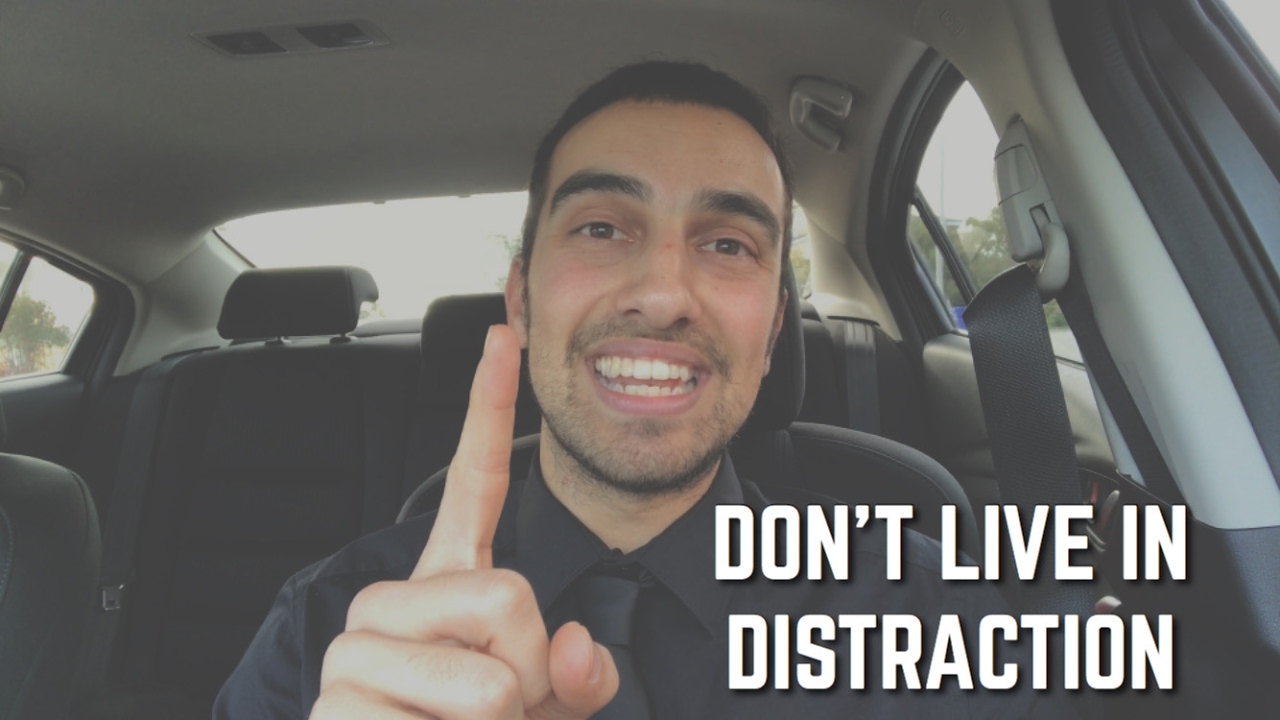 Don't Live In Distraction - YouTube