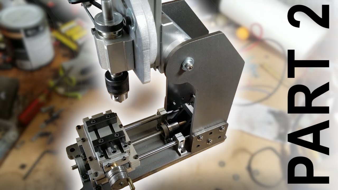 Making a Tiny Benchtop Micro Mill - Part 2 - YouTube