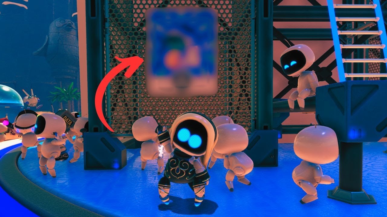 Hidden Crash Site changes in the latest Astro Bot patch - YouTube