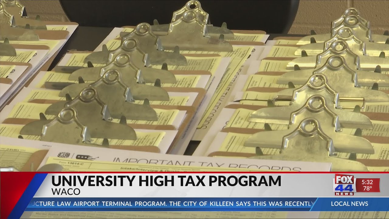 University High Tax Program - YouTube