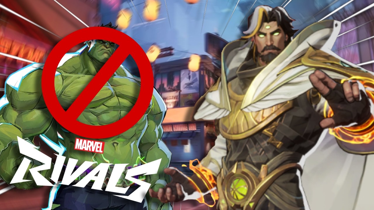 When Top Players Ban My Hulk in Marvel Rivals - YouTube