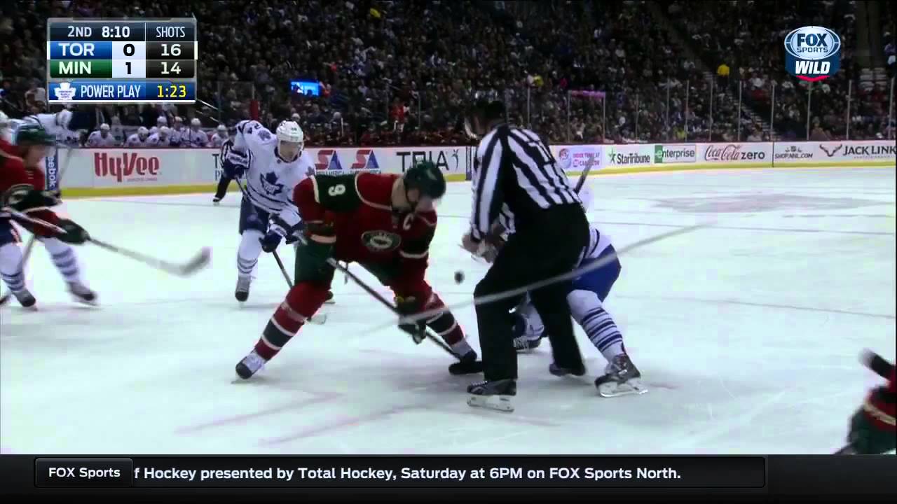 Maple Leafs @ Wild Highlights 12/03/15 - YouTube
