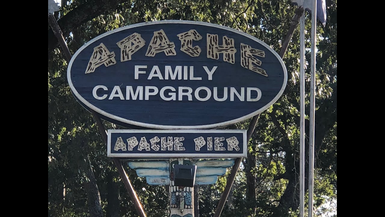 Touring The Apache Family Campground and Pier - YouTube