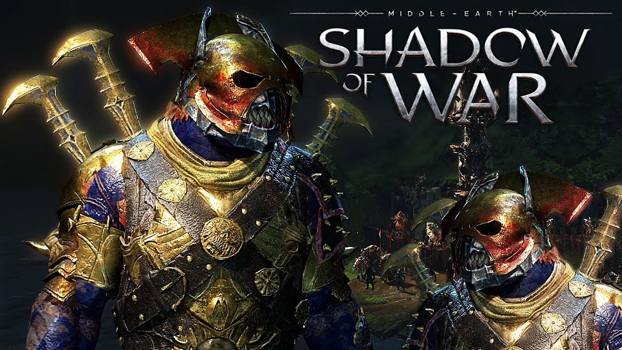 SHADOW OF WAR - UNIQUE BLOOD GUZZLER OVERLORD ASSASSIN IN NEMESIS ...