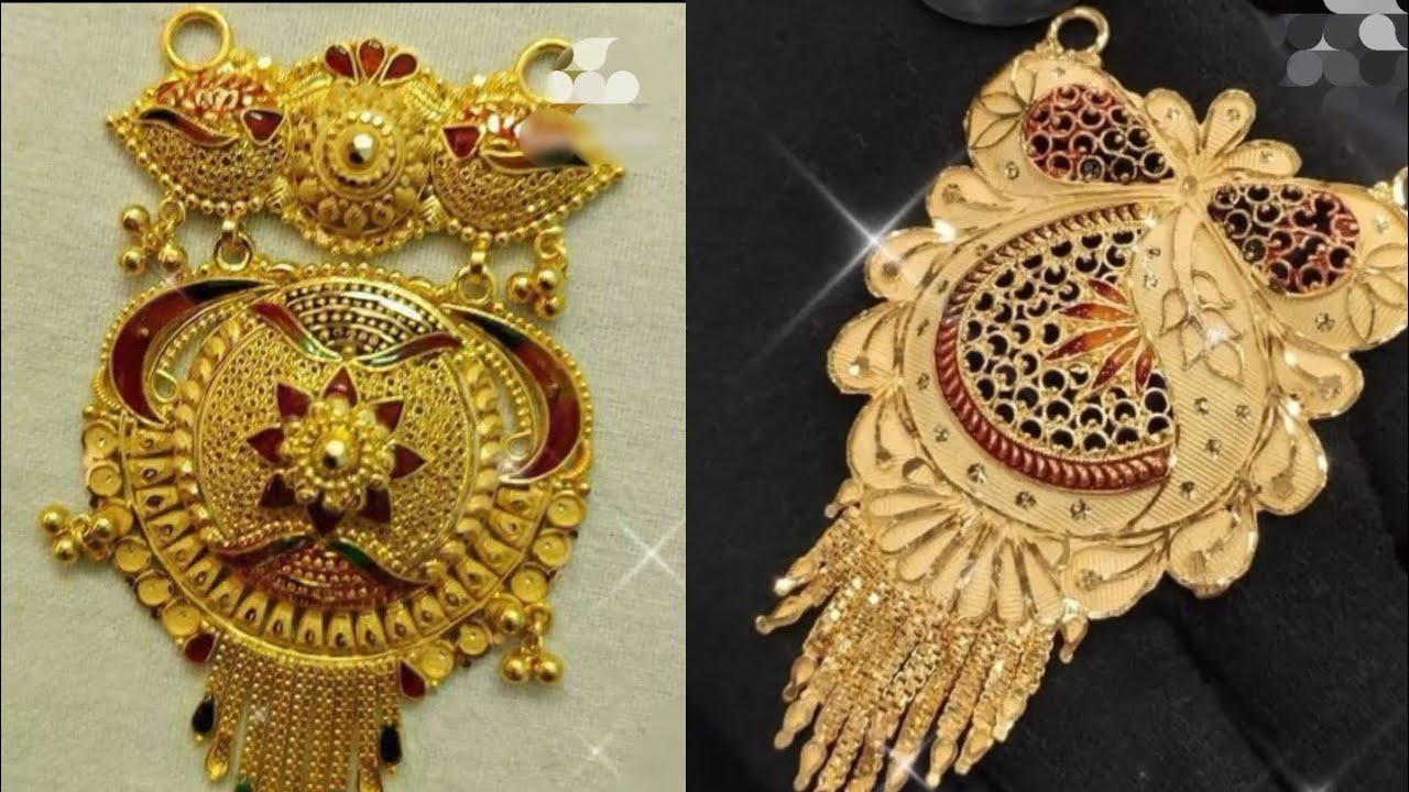 letest mangalsutra 2023 new gold mangalsutra pendan design#@md ...