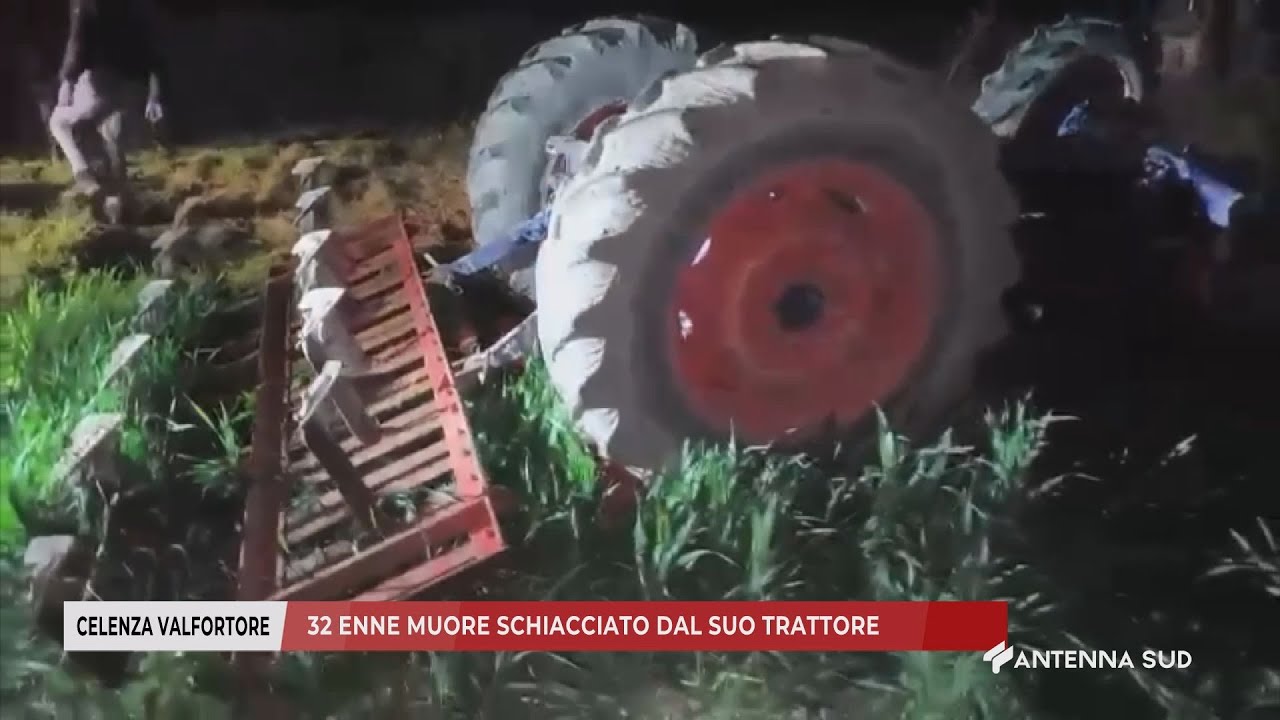 21 MARZO 2025 - CELENZA VALFORTORE (FG) - 32 ENNE MUORE SCHIACCIATO DAL ...