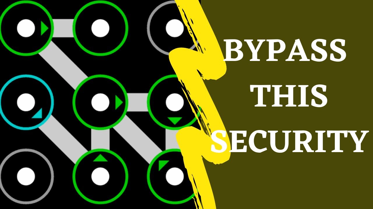 How to Bypass Pattern Lock - YouTube