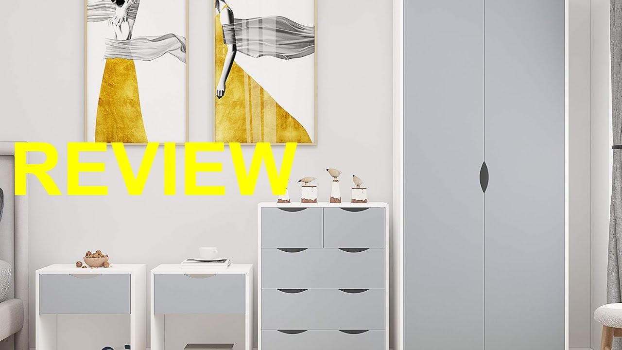 AFN Home Delvito 4 Piece Bedroom Furniture Set Review - YouTube