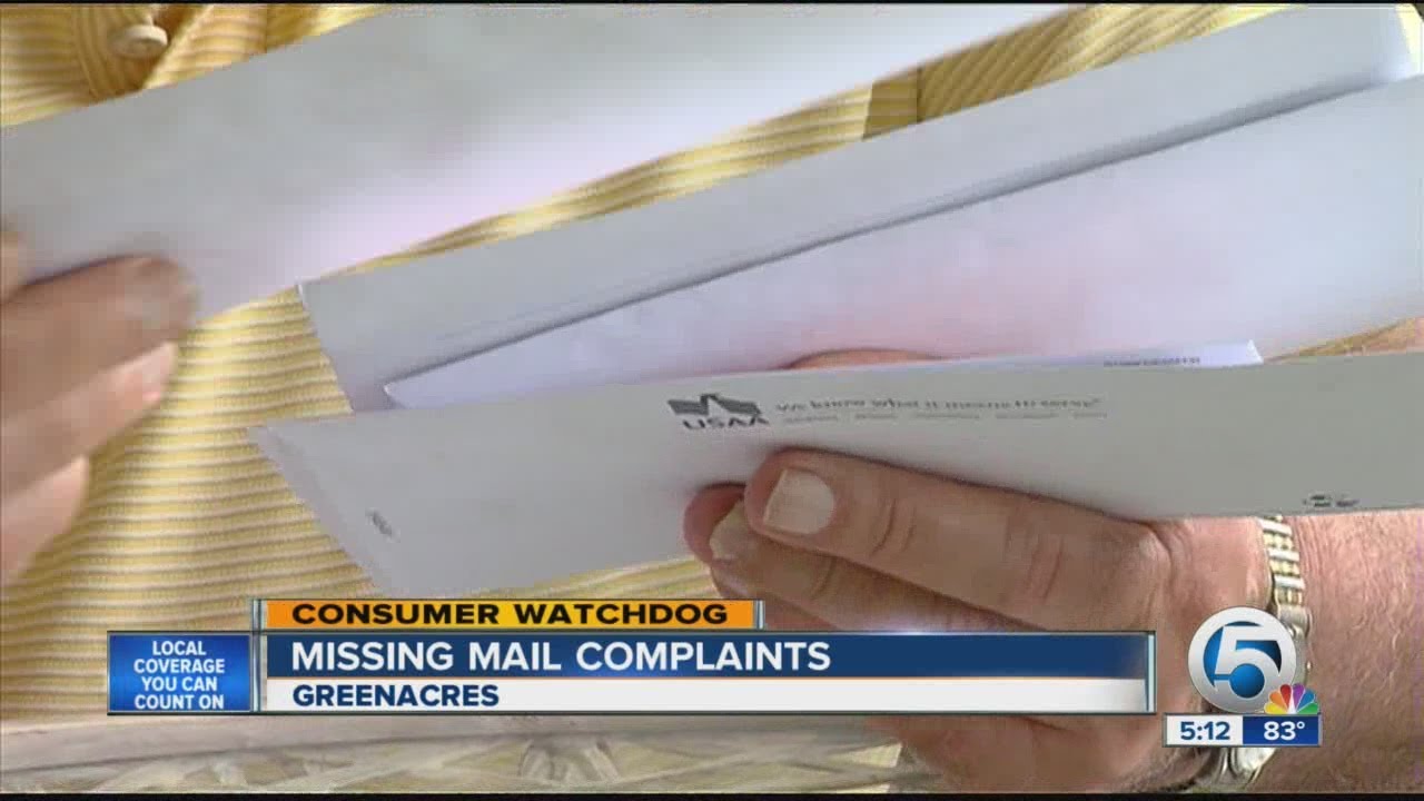 Missing mail complaints - YouTube