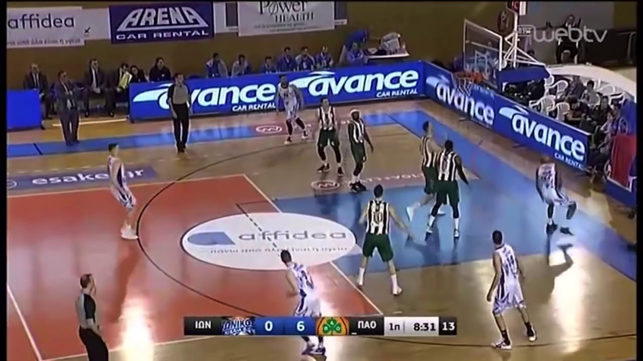 Vincent Simpson 22 Points against Panathinaikos Highlights - YouTube