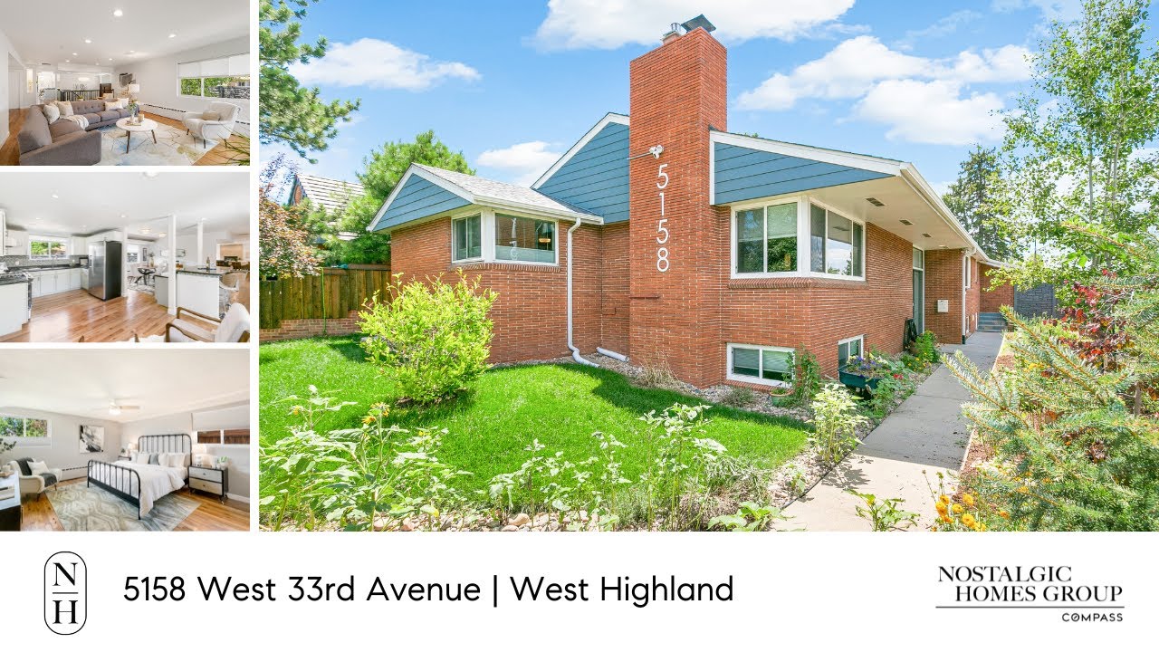 5158 West 33rd Avenue, Denver CO 80212 USA - Drone Tour - YouTube