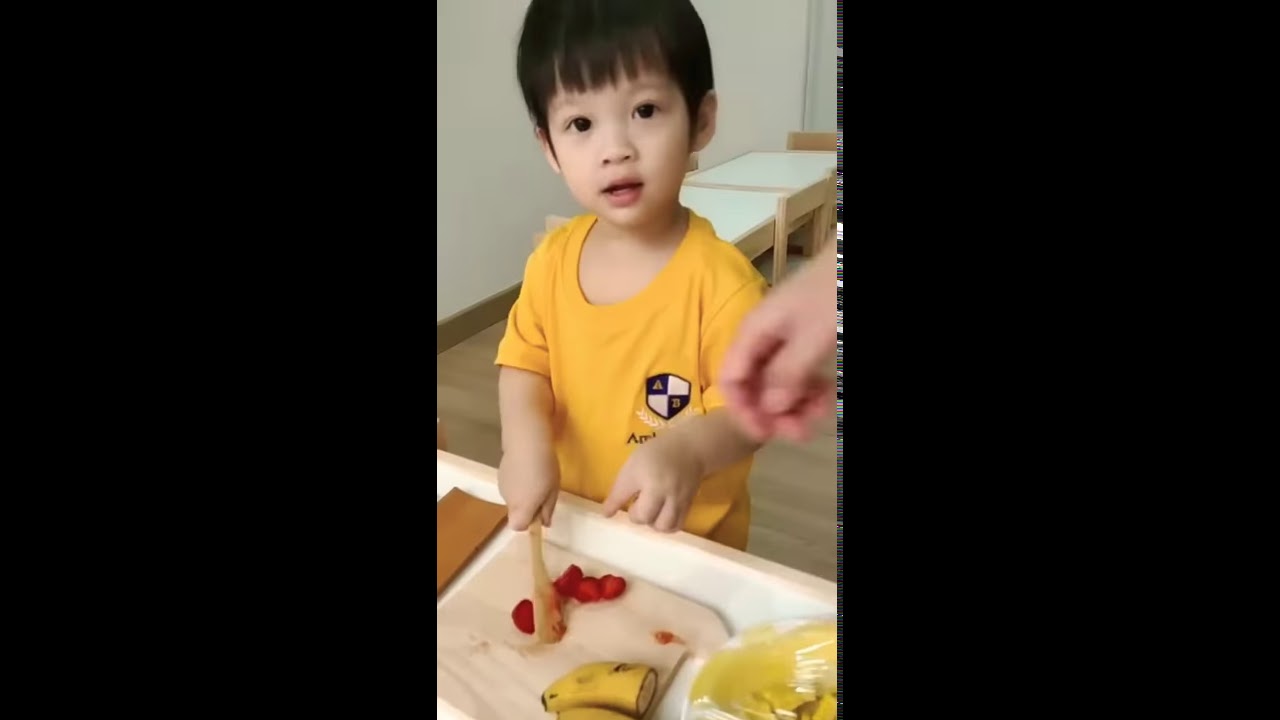 Cutting Fruit Activity By Amber Kids Nursery YouTube Cutting Fruit Activity By Amber Kids Nursery YouTube