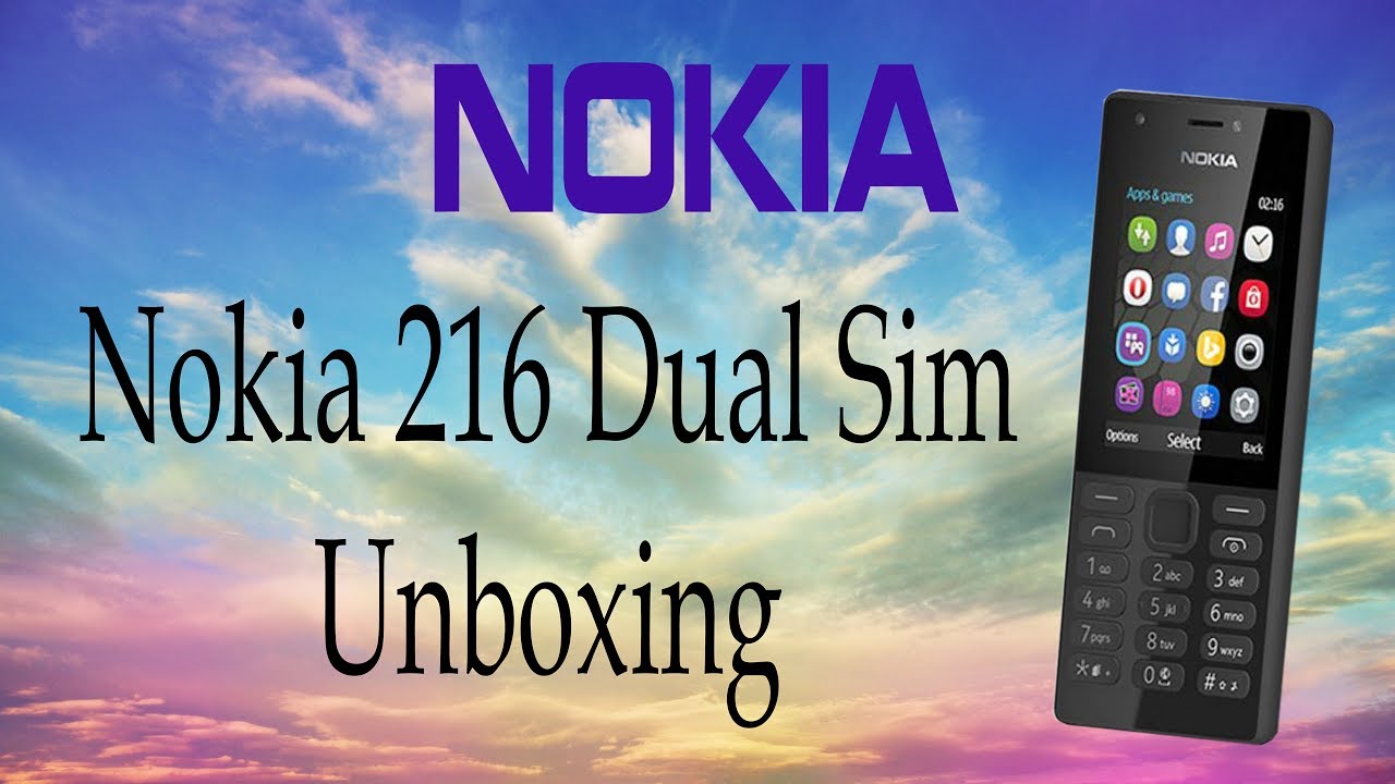Nokia Dual Sim Unboxing - YouTube