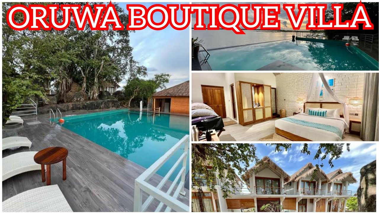 ORUWA BOUTIQUE VILLA IN ARUGAMBAY #SRILANKA - YouTube