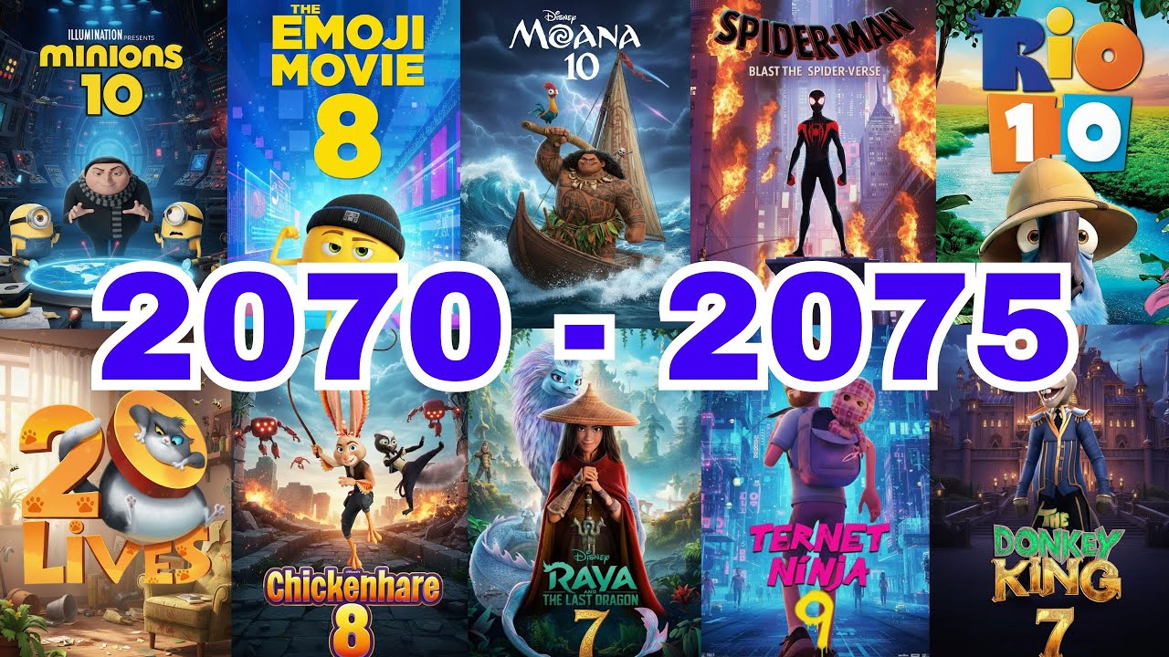 Upcoming Fan Made Animation Movies 2070 - 2075 | New World - YouTube
