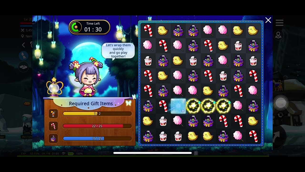 MapleStory M: Full Moon Party Event Tour View - YouTube