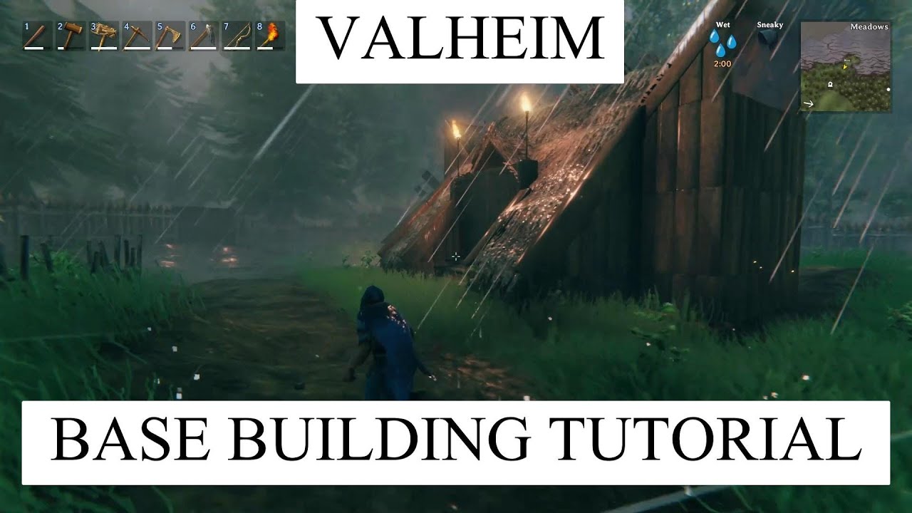 VALHEIM Base Tutorial EZ - Small / Medium Base (Beginner) - YouTube