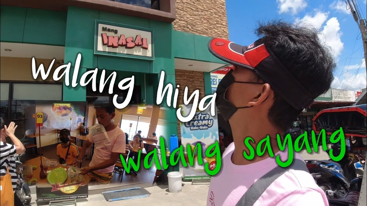 first time lang po makakain sa Mang Inasal | walang hiya- walang sayang ...