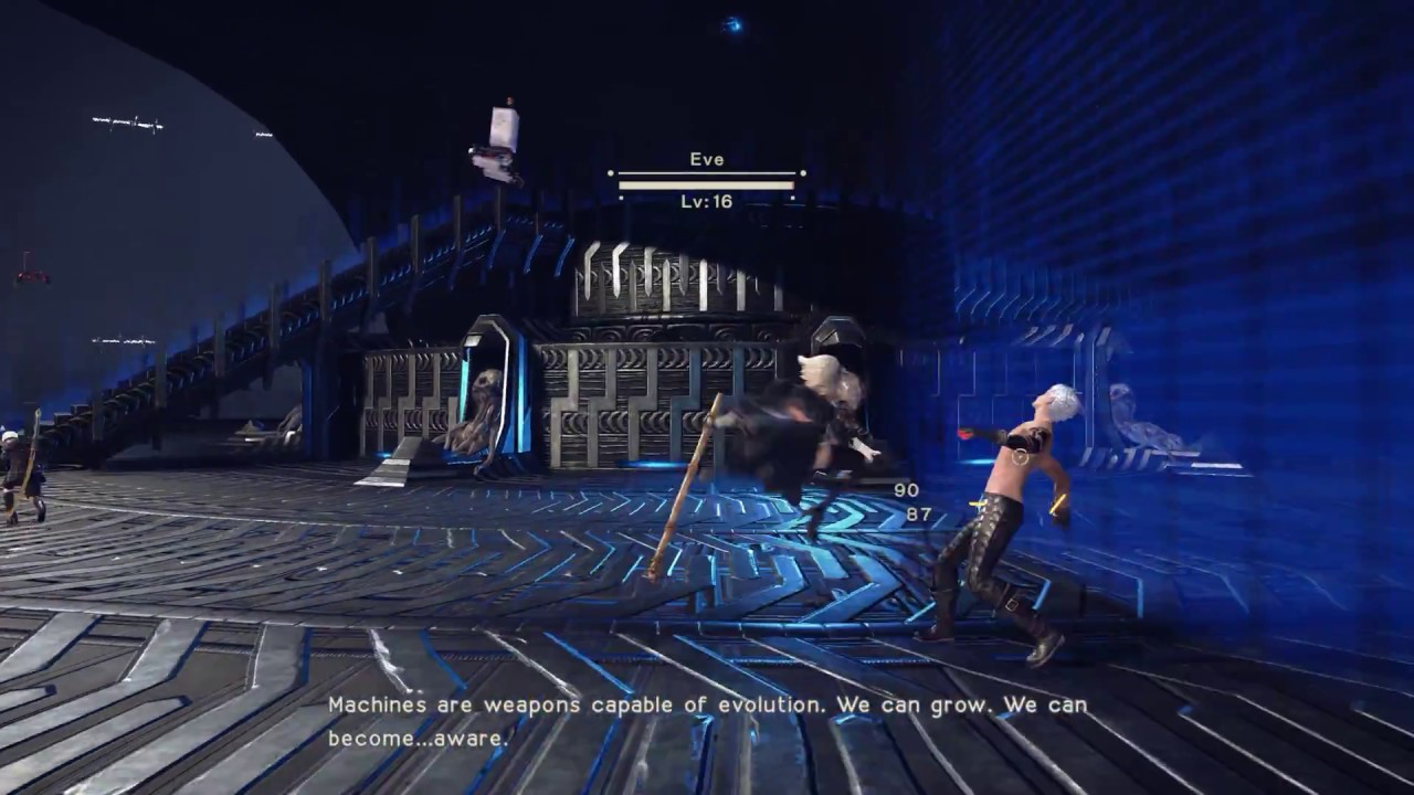 Nier Automata Adam and Eve [2b] [Very Hard] - YouTube